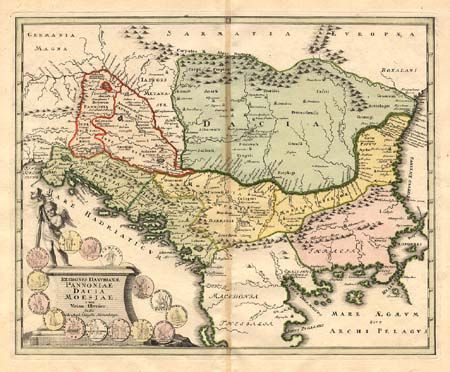 Old World Auctions - Auction 102 - Lot 408 - Regiones Danubianae ...