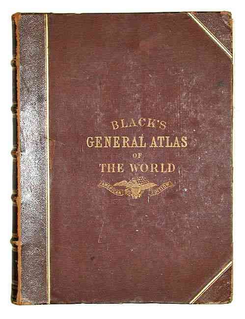 "Black's General Atlas of the" by Black, ca. 1870