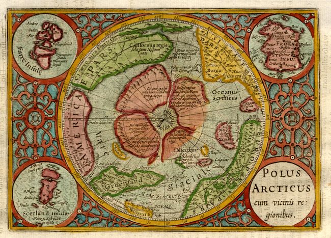 Old World Auctions - Auction 104 - Lot 46 - Polus Arcticus cum vicinis ...