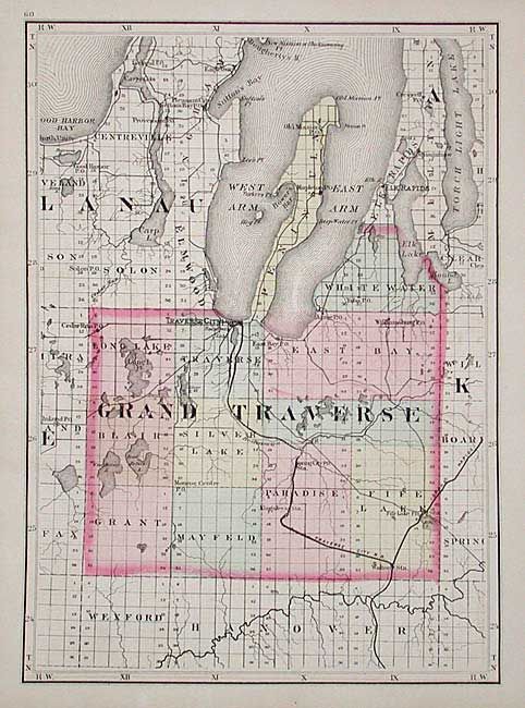 Old World Auctions - Auction 104 - Lot 229 - [Grand Traverse County]