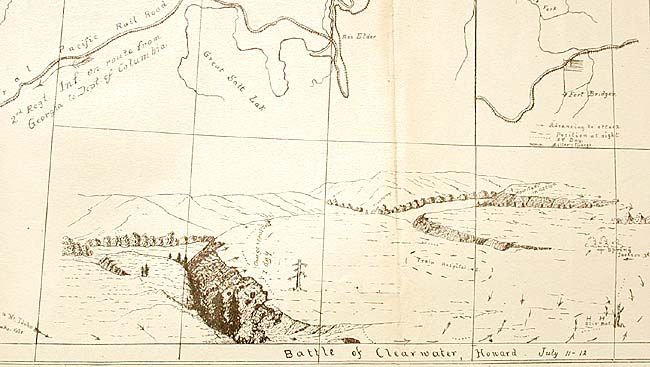 Old World Auctions - Auction 105 - Lot 154 - Map of the Nez Perce ...