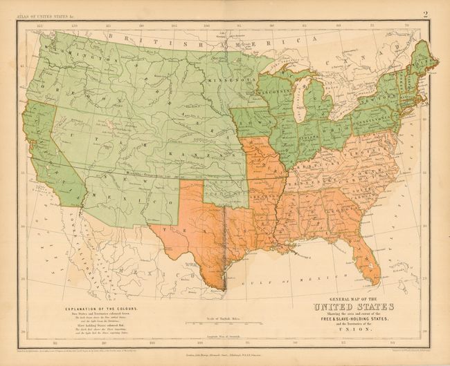 Old World Auctions - Auction 110 - Lot 111 - General Map of the United ...