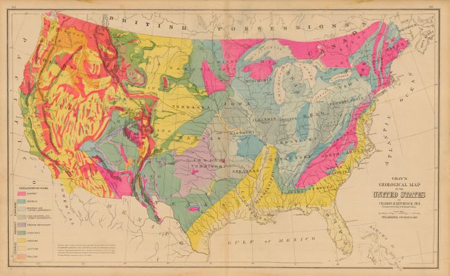 "Gray's Geological Map of the United States by Charles H." by Gray ...