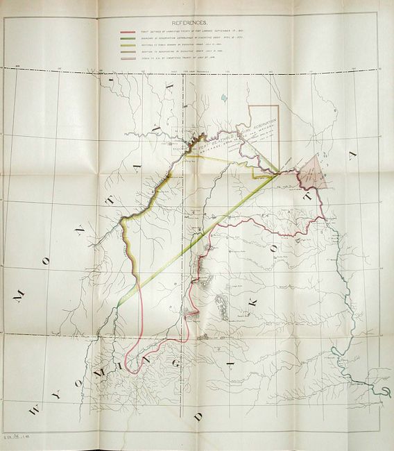 Old World Auctions - Auction 111 - Lot 204 - [Lot of 2] County and Township Map of Dakota [and ...
