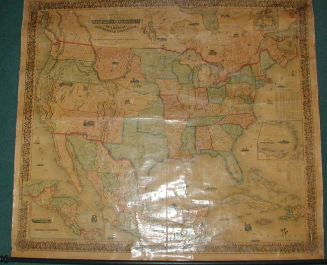 "Colton's Map of the United States of America, the British" by Colton ...