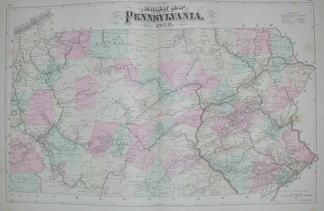 Old World Auctions - Auction 113 - Lot 857 - Atlas of Pennsylvania With ...