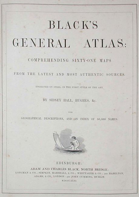 Old World Auctions - Auction 115 - Lot 797 - Black's General Atlas…
