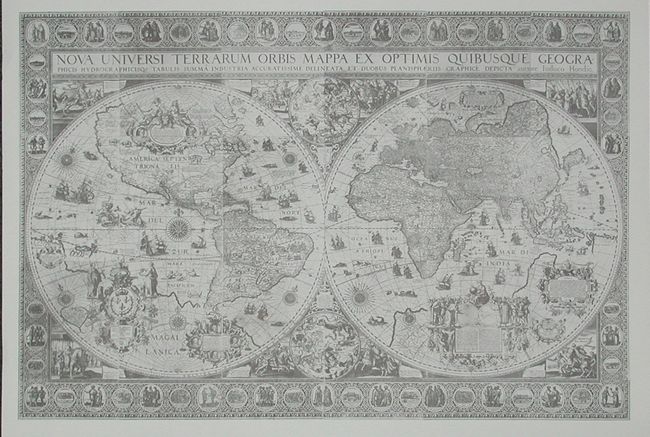 Old World Auctions - Auction 115 - Lot 816 - The World Map of 1624 by ...