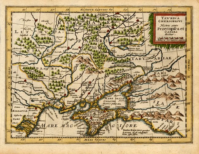 "Taurica Chersonesus Nostra aetate Przecopsca et Garzara" by Mercator ...