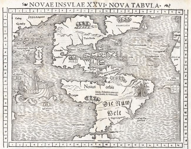 Old World Auctions - Auction 117 - Lot 64 - Novae Insulae XXVI Nova Tabula