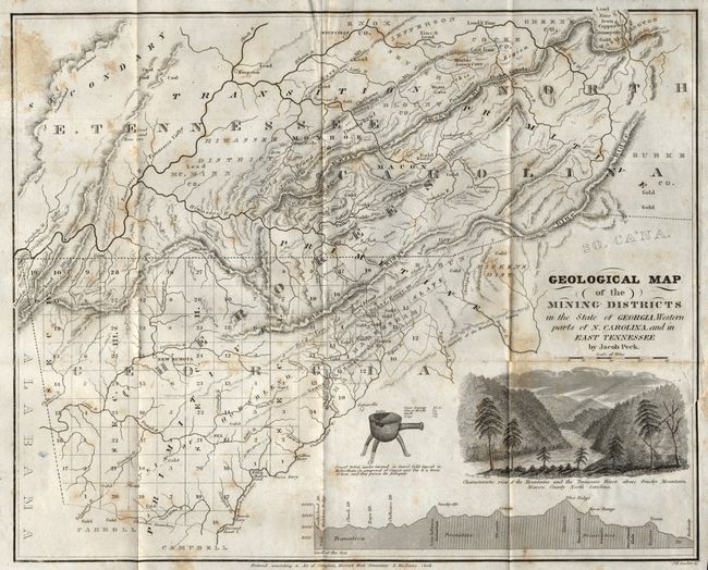 Georgia Gold Deposit Maps