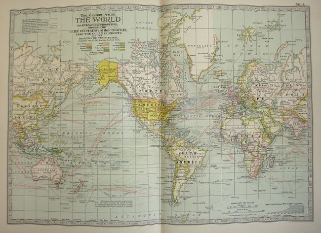 "The Century Atlas of the" by Century Co., ca. 1899