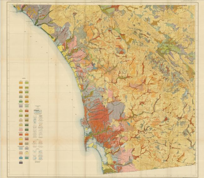 Old World Auctions - Auction 122 - Lot 266 - Soil Map California ...