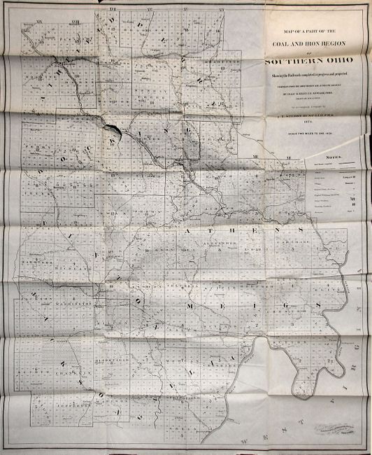 Old World Auctions - Auction 122 - Lot 312 - [Lot of 2] Railroad Map ...