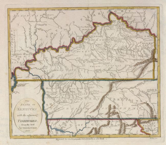 Old World Auctions - Auction 124 - Lot 236 - The State of Kentucky with ...
