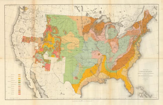 "Map of the United States Exhibiting the Present Status of" by U.S ...