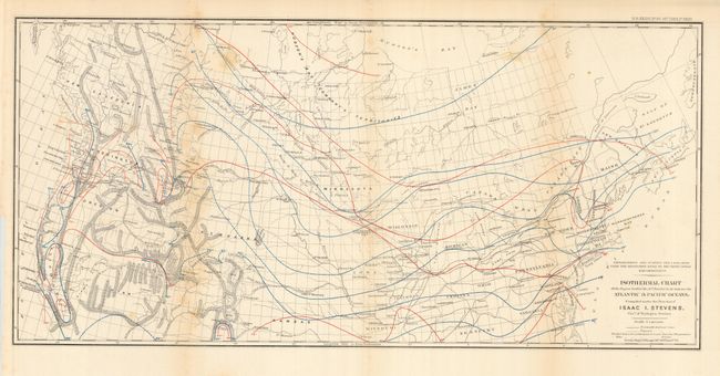 Old World Auctions - Auction 126 - Lot 137 - Isothermal chart of the ...