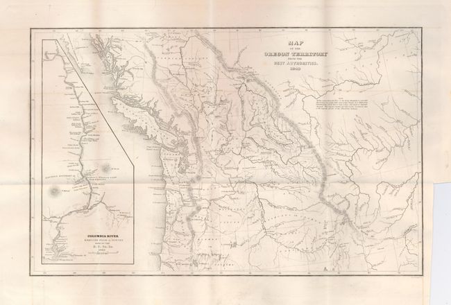 Old World Auctions - Auction 127 - Lot 152 - Map of the Oregon ...