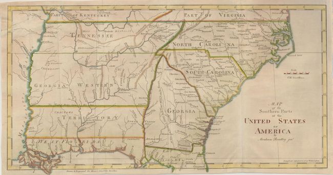Old World Auctions - Auction 128 - Lot 247 - Map of the Southern Parts ...
