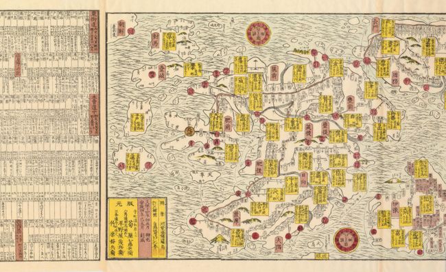 Old World Auctions - Auction 128 - Lot 836 - [Scroll Map of Japan]