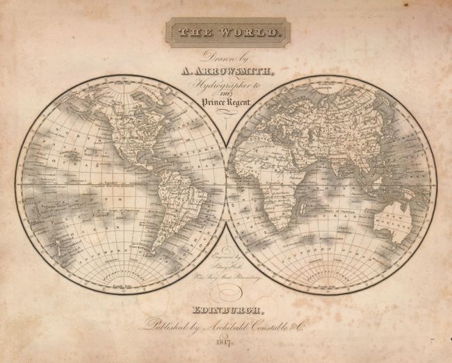 "A New General Atlas, Constructed from the Latest" by Arrowsmith, Jr ...