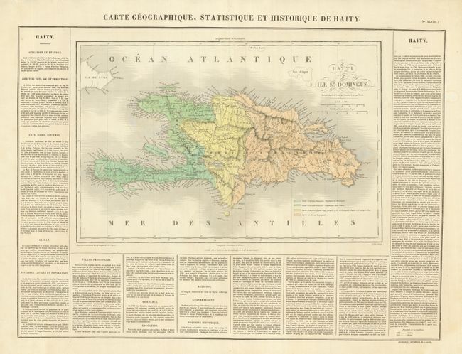 Old World Auctions - Auction 129 - Lot 395 - Hayti ou Ile St Domingue ...