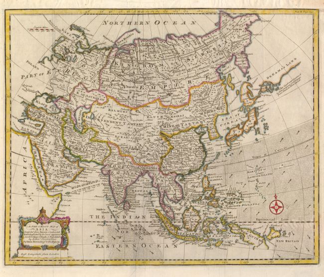 Old World Auctions - Auction 131 - Lot 785 - A New & Exact Map of Asia ...