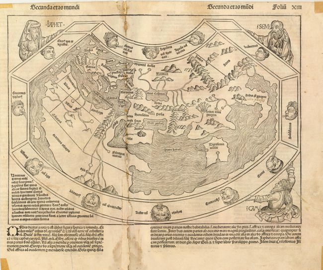 "Secunda Etas" by Schedel, ca. 1493