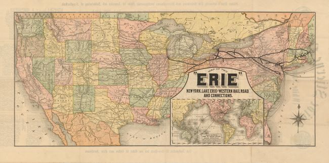 Old World Auctions - Auction 132 - Lot 139 - Map of the "Erie" New York ...