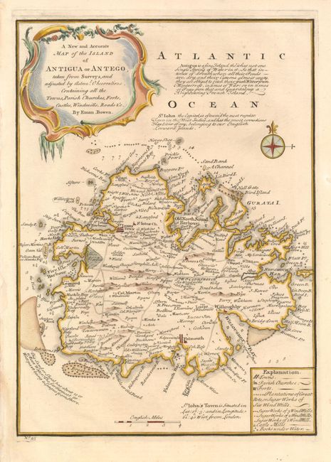 Old World Auctions - Auction 133 - Lot 330 - A New and Accurate Map of ...