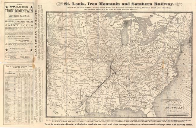 Old World Auctions - Auction 134 - Lot 201 - Map of the St. Louis, Iron ...