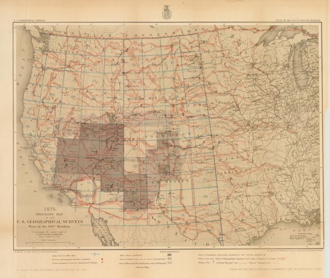 Old World Auctions - Auction 134 - Lot 210 - [Lot of 7] Progress Map of ...