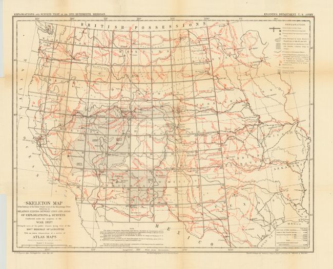 Old World Auctions - Auction 134 - Lot 210 - [Lot of 7] Progress Map of ...