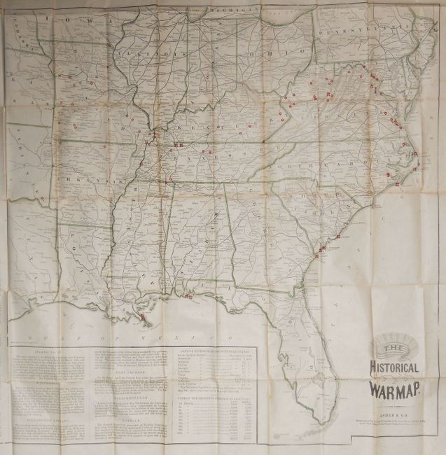 Old World Auctions - Auction 136 - Lot 228 - The Historical War Map