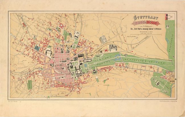 "Stuttgart 1846 u." by BOHNERT, ca. 1871