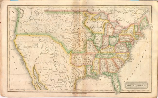 "Modern Atlas Adapted to Morse's New School" by Morse, ca. 1822