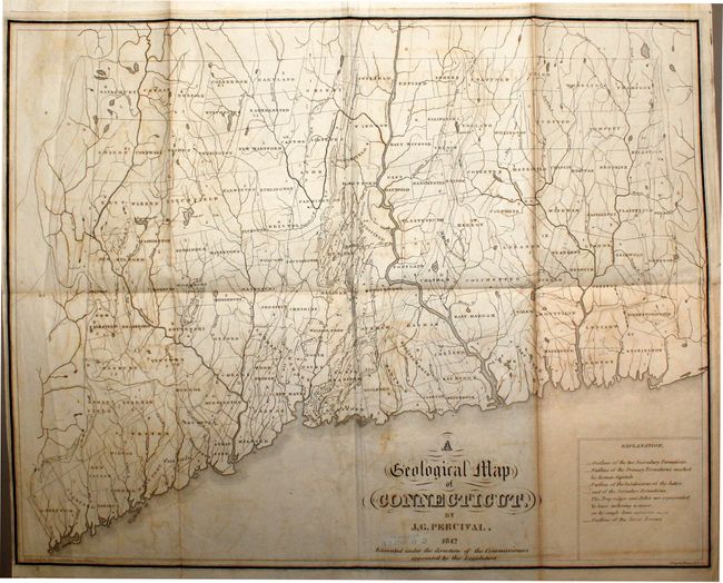 Old World Auctions - Auction 142 - Lot 225 - A Geological Map of ...