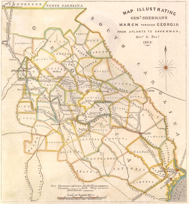Old World Auctions - Auction 142 - Lot 235 - Map Illustrating Genl ...