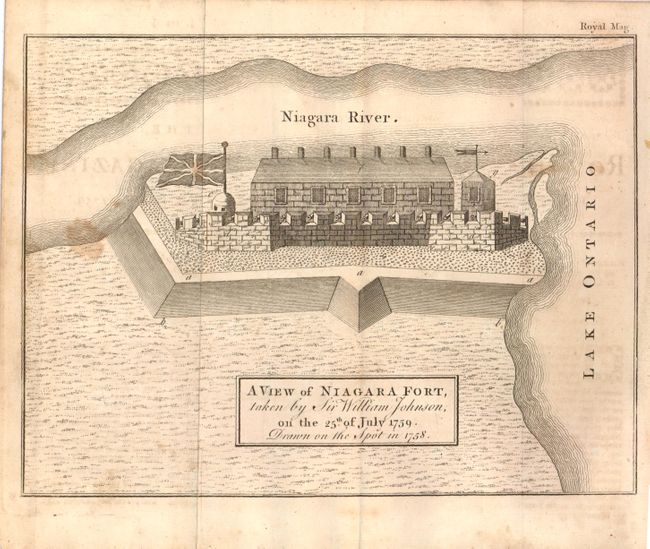 Old World Auctions - Auction 142 - Lot 250 - A View of Niagara Fort ...