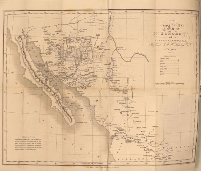 "Travels in the Interior of Mexico, in 1825, 1826, 1827, &" by Hardy ...