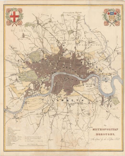 Old World Auctions - Auction 149 - Lot 433 - The Metropolitan Boroughs ...