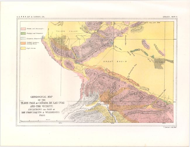 Old World Auctions - Auction 150 - Lot 216 - [Lot of 4] Geological Map of a Part of the State of ...