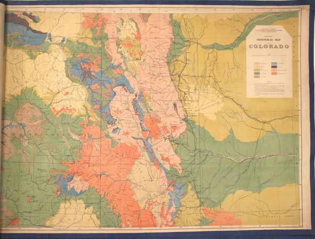"Geological and Geographical Atlas of Colorado and Portions" by Hayden ...