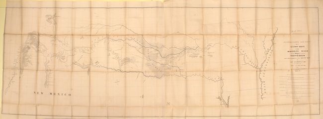 "Map No. 1 [and] Map No. 2 Reconnaissance and Survey of a" by Whipple ...