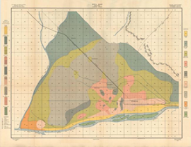 Old World Auctions - Auction 151 - Lot 203 - [Lot of 3] Soil Map ...