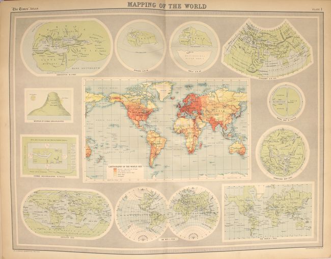 "The Times Survey Atlas of the World A Comprehensive Series" by ...