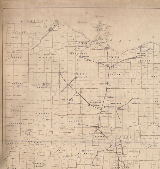 Old World Auctions - Auction 154 - Lot 257 - Map of the Distributing ...