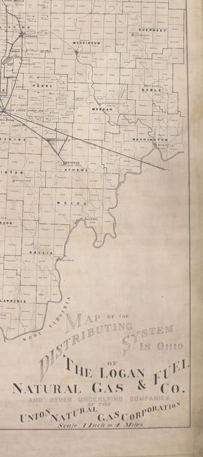 Old World Auctions - Auction 154 - Lot 257 - Map of the Distributing ...