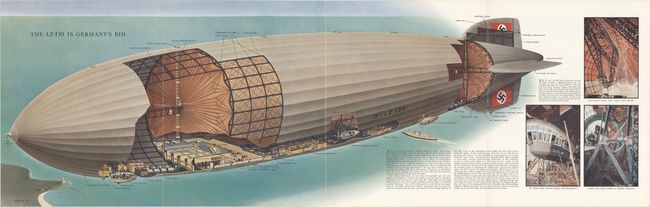 Old World Auctions - Auction 155 - Lot 718 - [German Zeppelin] The LZ ...