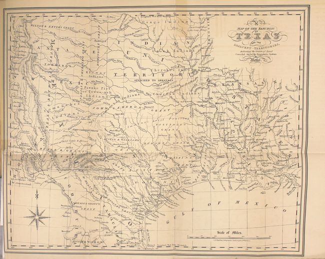 Old World Auctions - Auction 156 - Lot 305 - Map of Texas, Compiled ...
